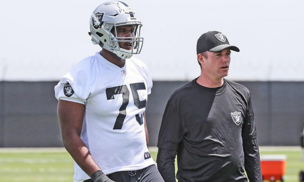 Gruden says Brandon Parker is heavier and stronger - HBCU Gameday