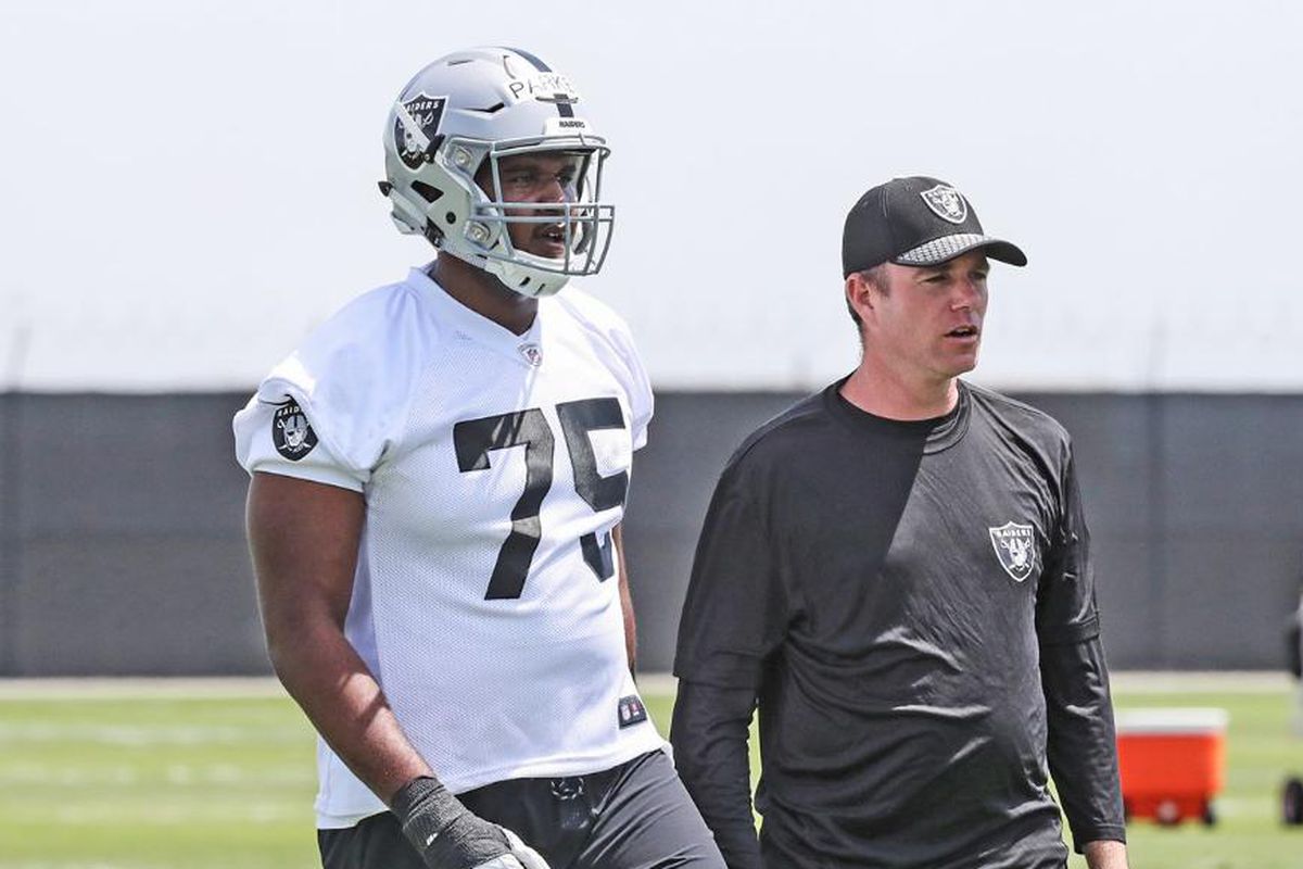 Gruden says Brandon Parker is heavier and stronger - HBCU Gameday