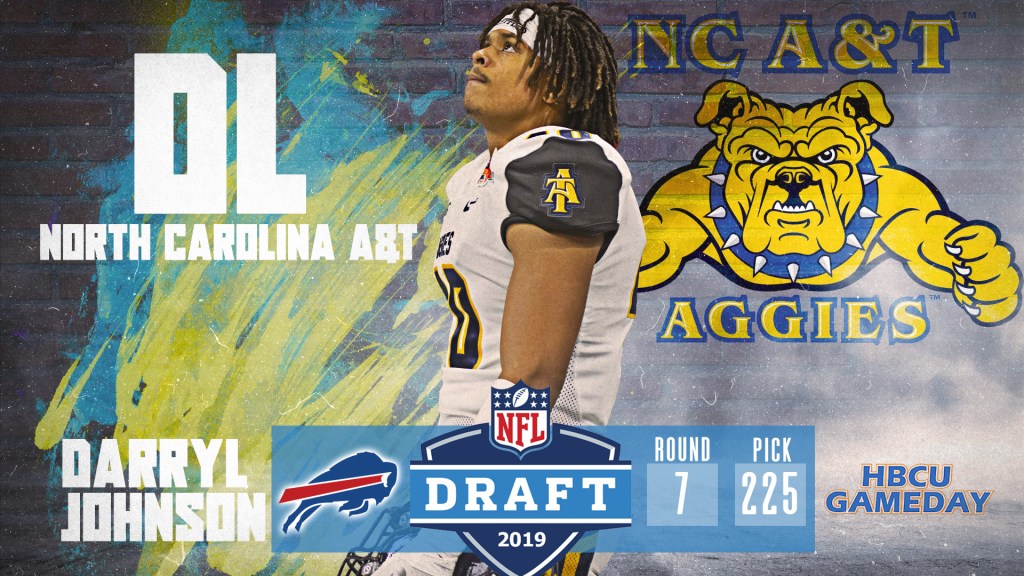 NC A&T's Darryl Johnson picked in NFL Draft - HBCU Gameday