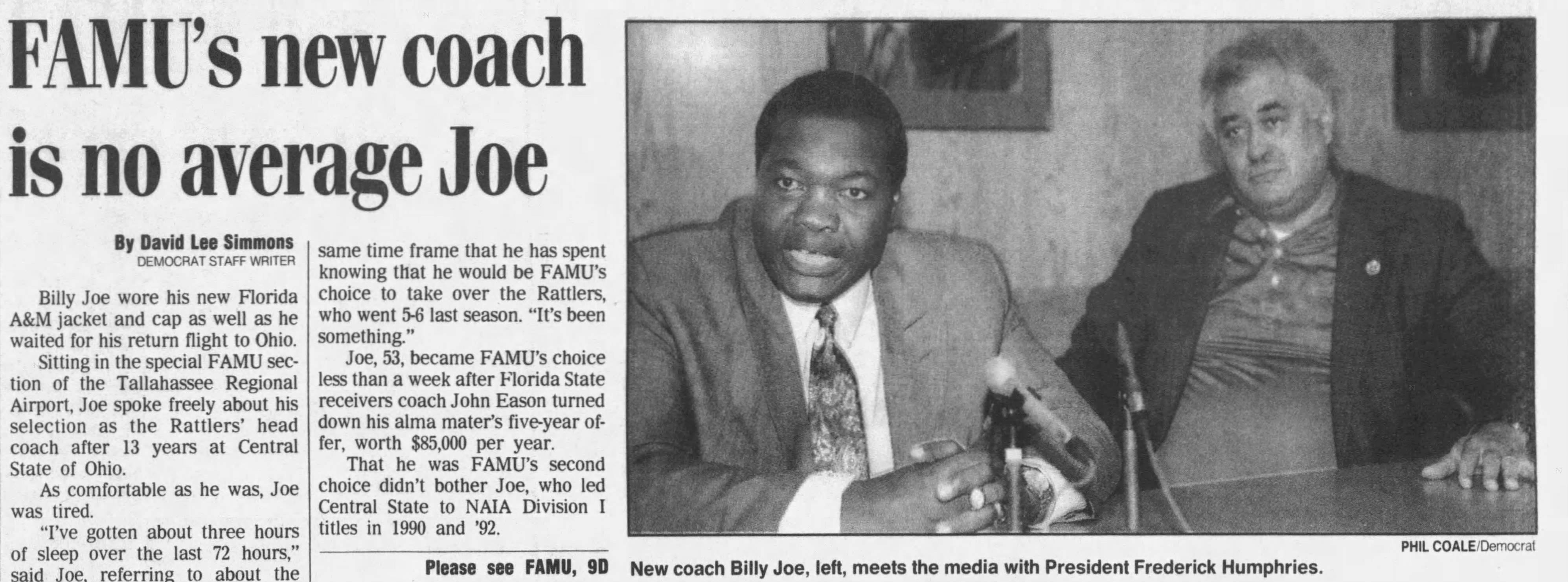 Legendary coaches a big part of FAMU-Southern football rivalry - HBCU ...