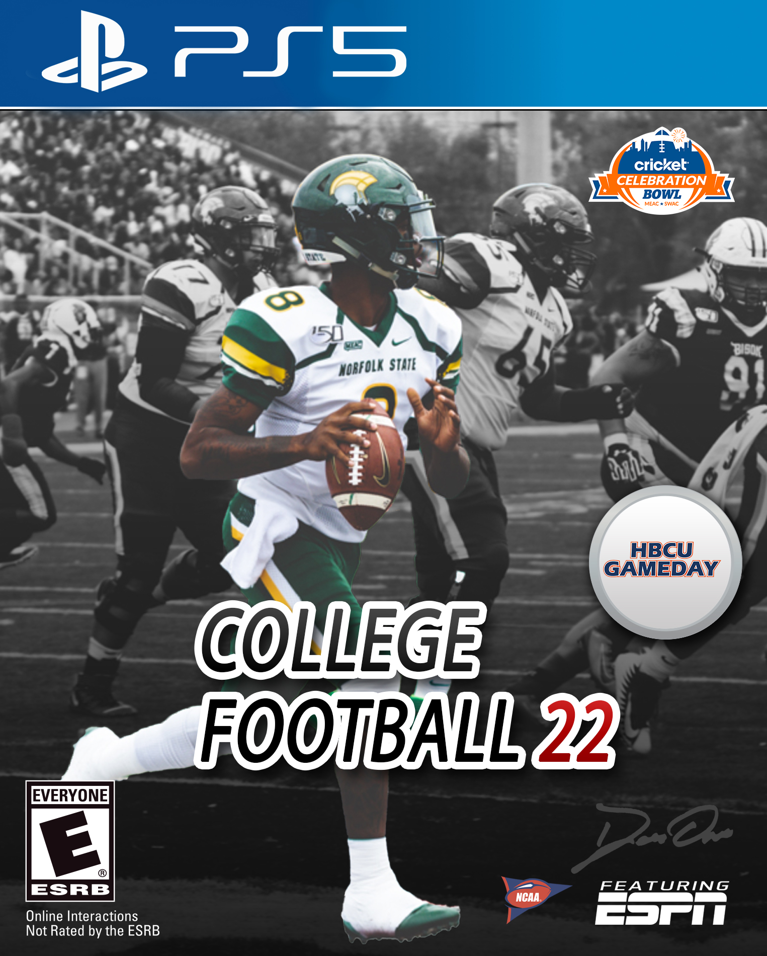 Four HBCU NCAA Football covers we'd like to see - HBCU Gameday