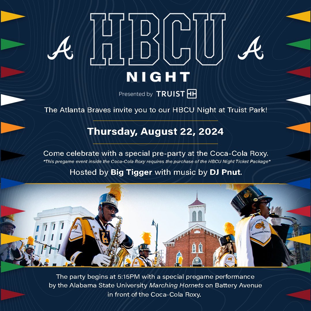 Atlanta Braves to host seventh annual HBCU night - HBCU Gameday