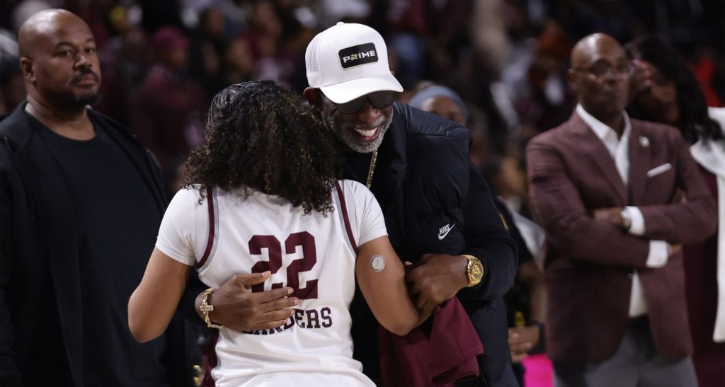 Deion Sanders makes surprise appearance at HBCU basketball game - HBCU ...