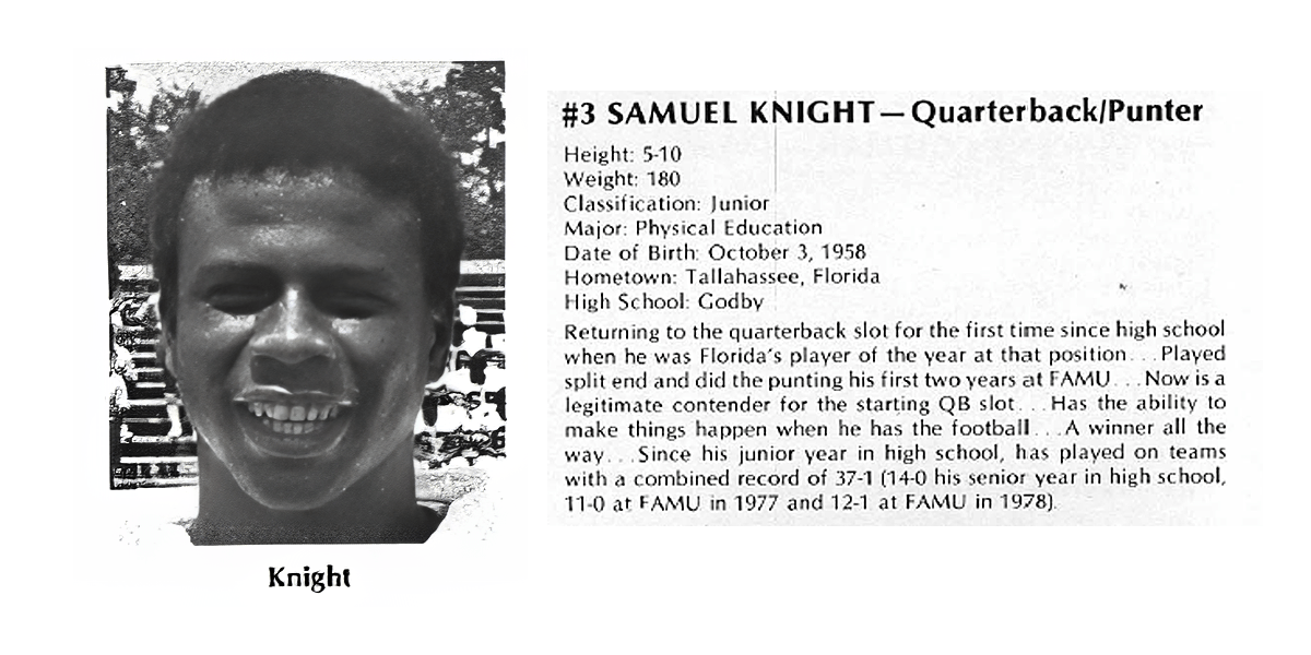 Remembering Sammy Knight, HBCU legend part of historic upset - HBCU Gameday