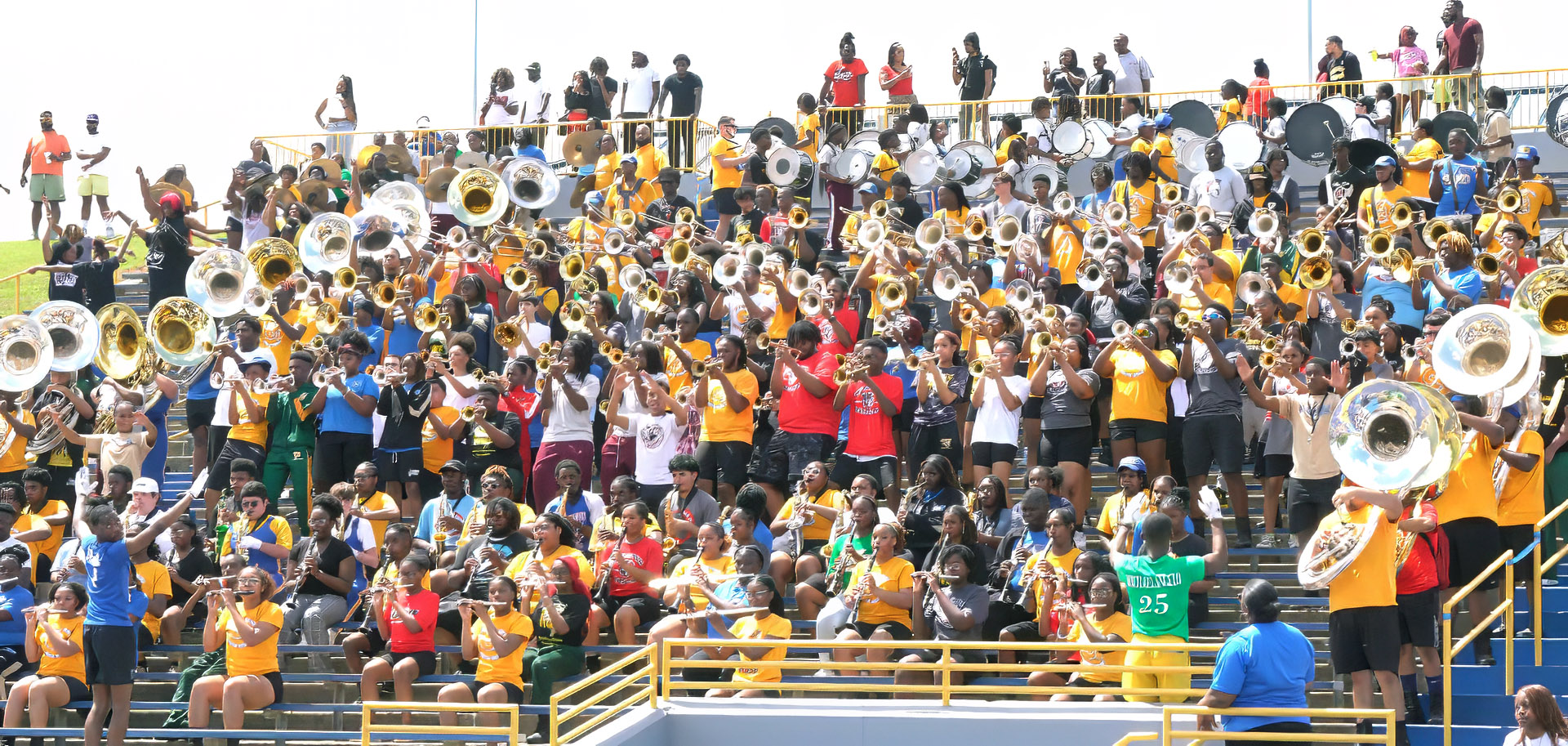 HBCU spring football game features 346 member band - HBCU Gameday