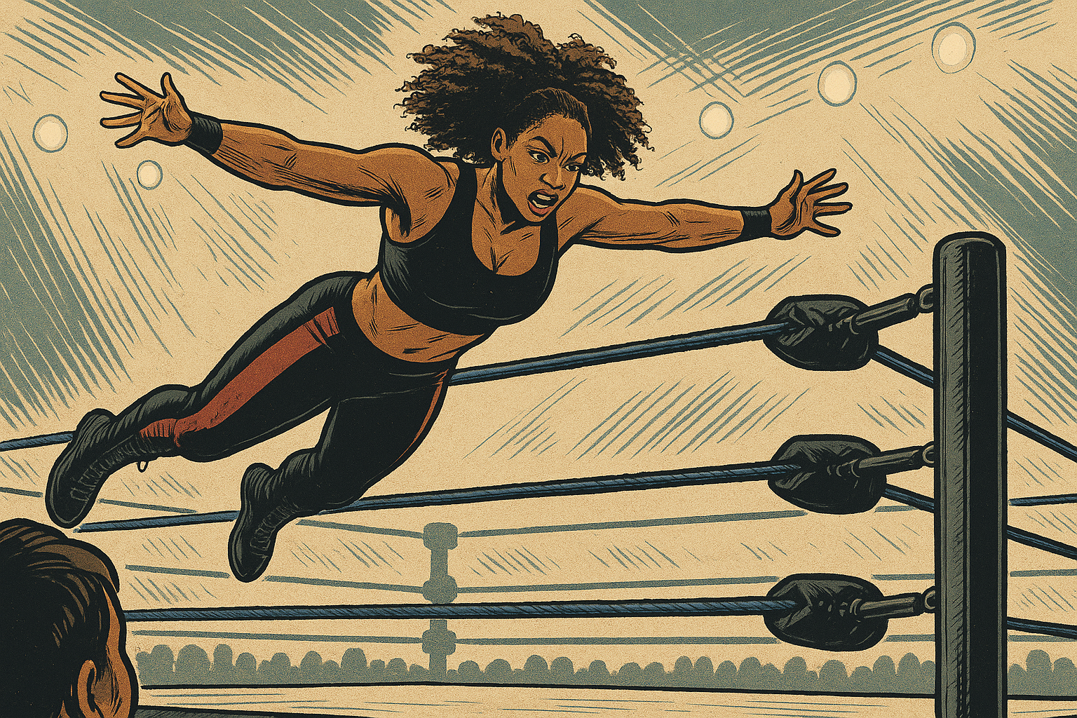 HBCU track star makes WWE debut - HBCU Gameday