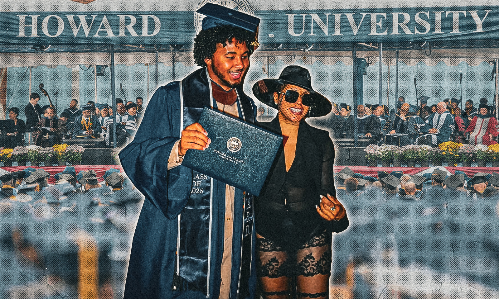 R&B icon stuns at son's HBCU graduation - HBCU Gameday