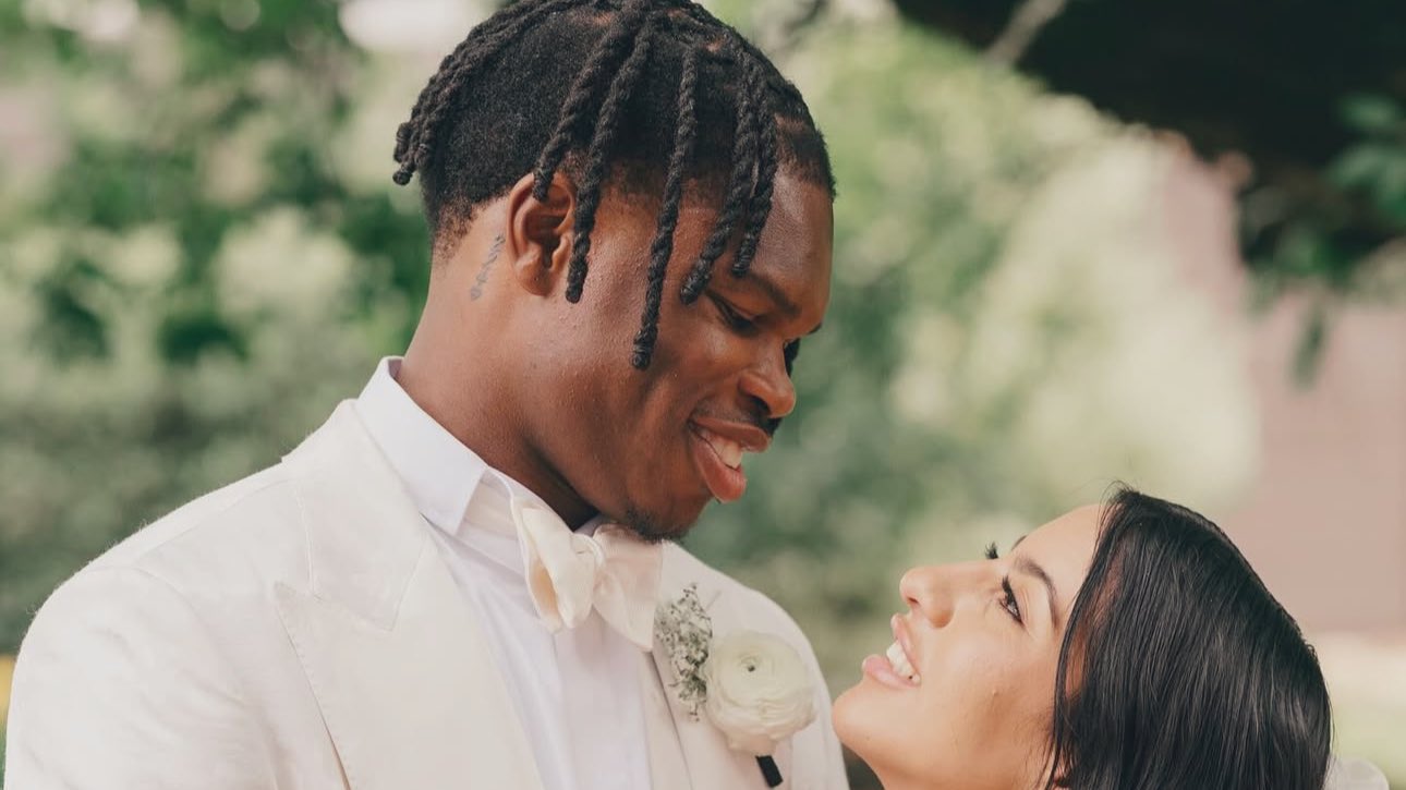 Travis Hunter wedding dripping in Jackson, MS culture - HBCU Gameday