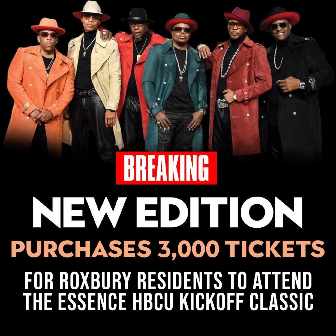 New Edition Buys Fans Thousands of Tickets to HBCU Classic - HBCU Gameday