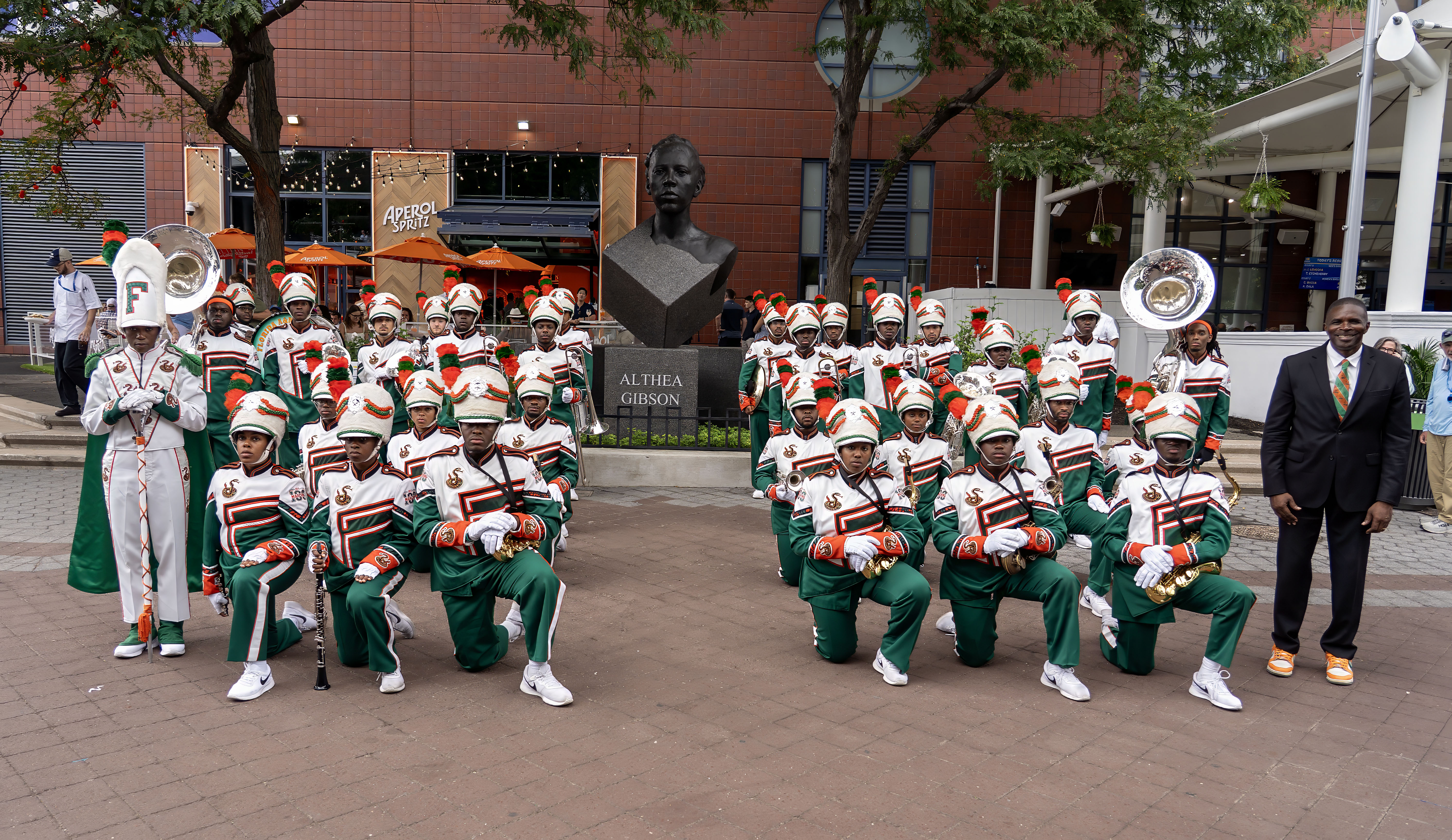 FAMU Marching 100 Thrills at U.S. Open with Althea Gibson Tribute ...