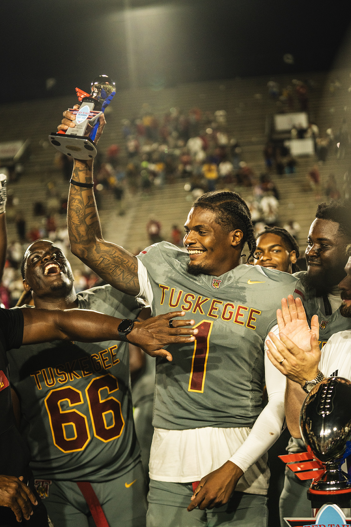 Tuskegee Rallies Past WSSU in Red Tails Classic Thriller - HBCU Gameday