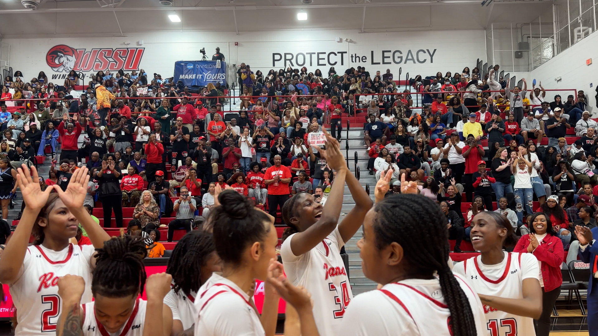 WSSU women celebrate record, hope to make more history - HBCU Gameday