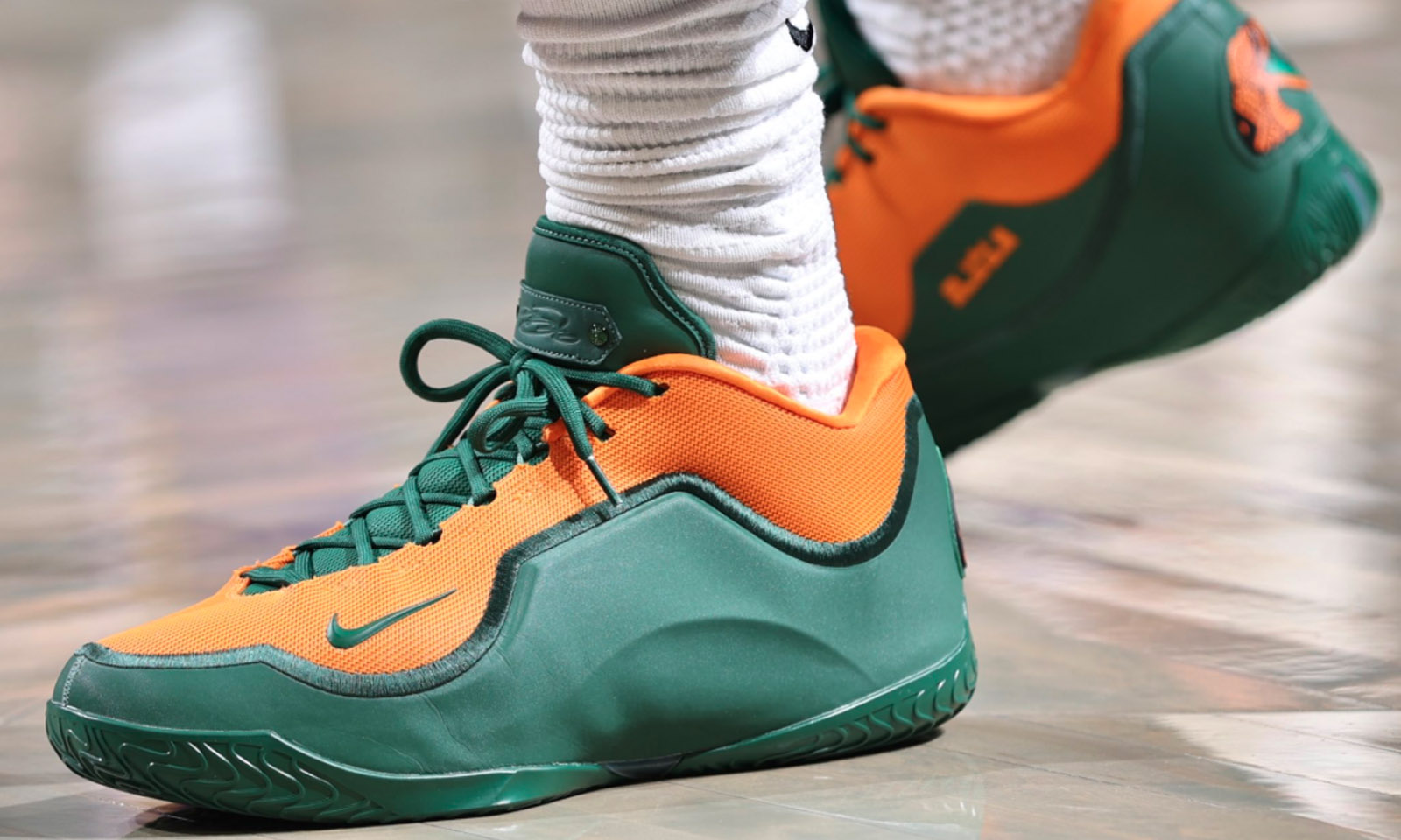 LeBron James debuts FAMU Nike 23 PEs in Brooklyn - HBCU Gameday
