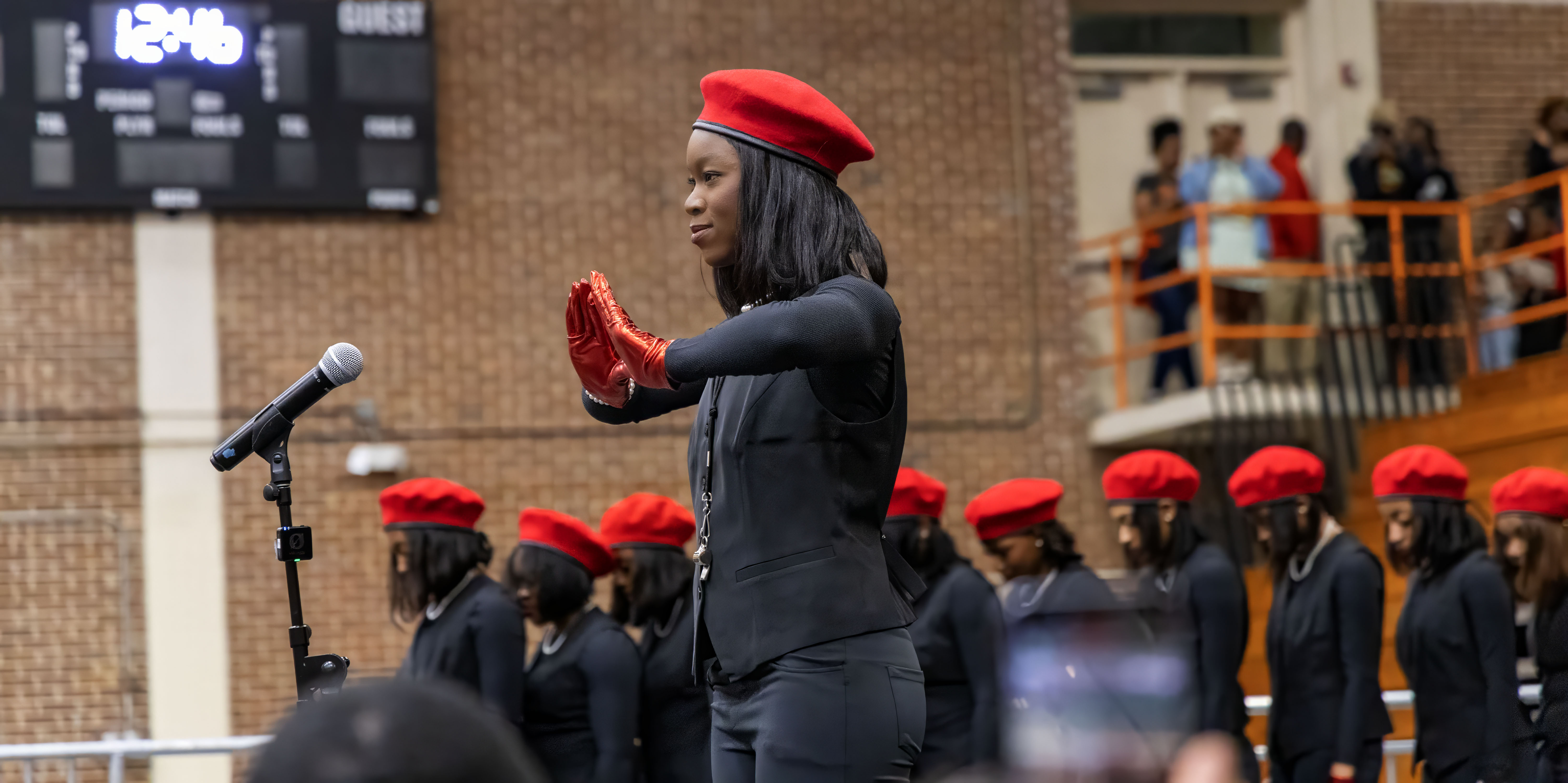 FAMU drum major Dupe Oloyede sparkles at DST probate - HBCU Gameday