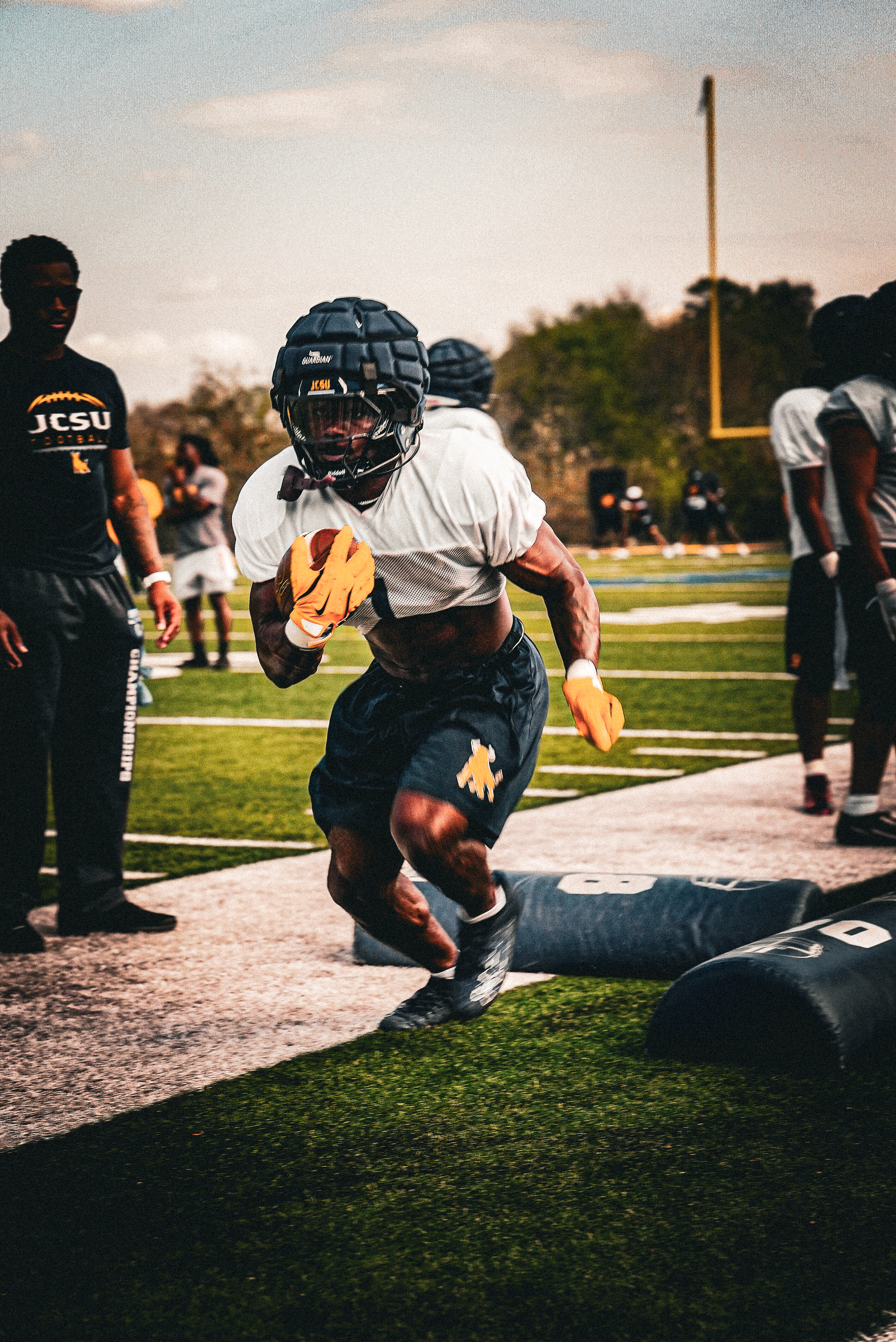 JCSU Football Opens Spring Practice After CIAA Championship - HBCU Gameday