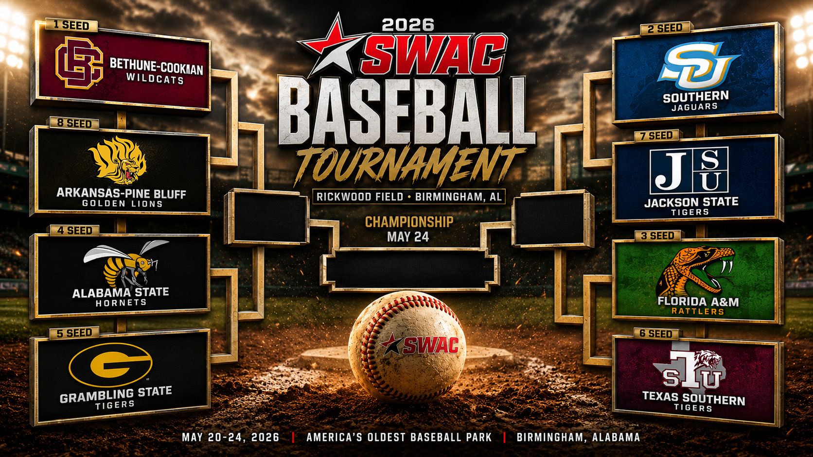 SWAC Baseball bracket set after dramatic end of regular season - HBCU ...
