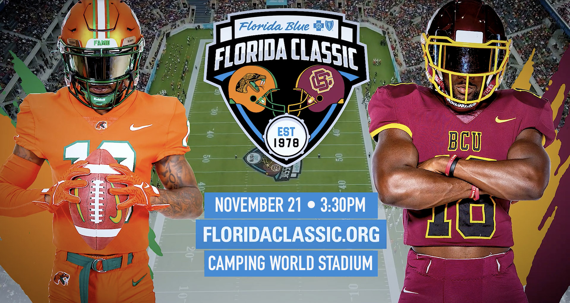 Florida Blue Florida Classic Set for Camping World Stadium - HBCU Gameday